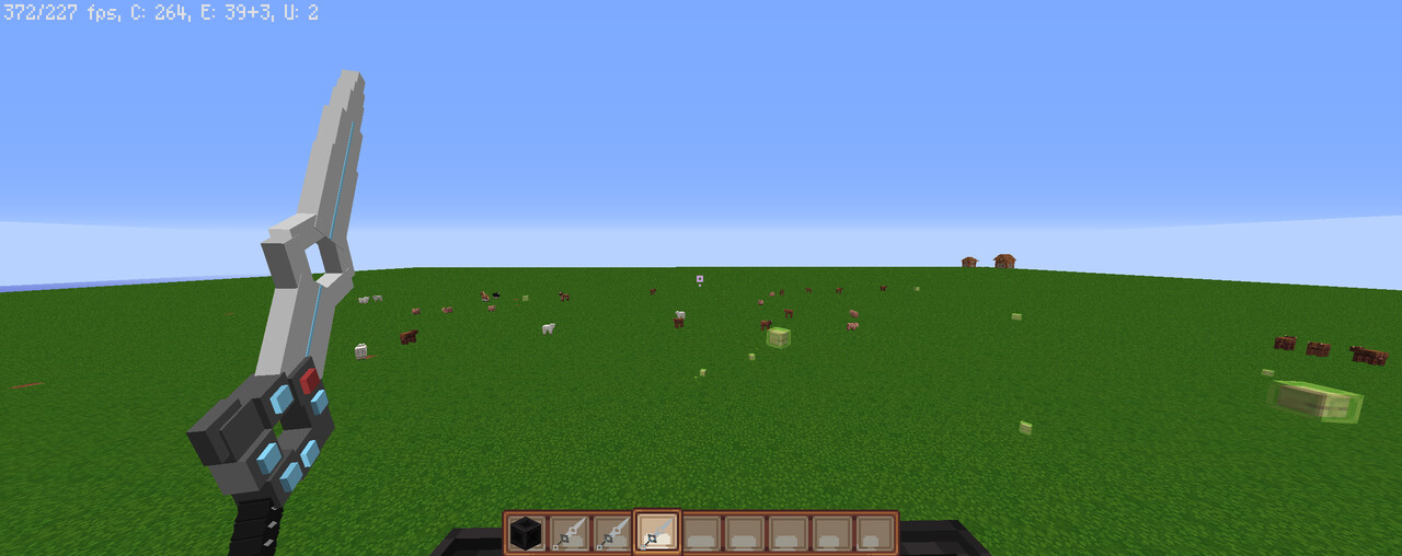 The Infinity Blade Pack (V18) (Desktop Variant) Minecraft Texture Pack