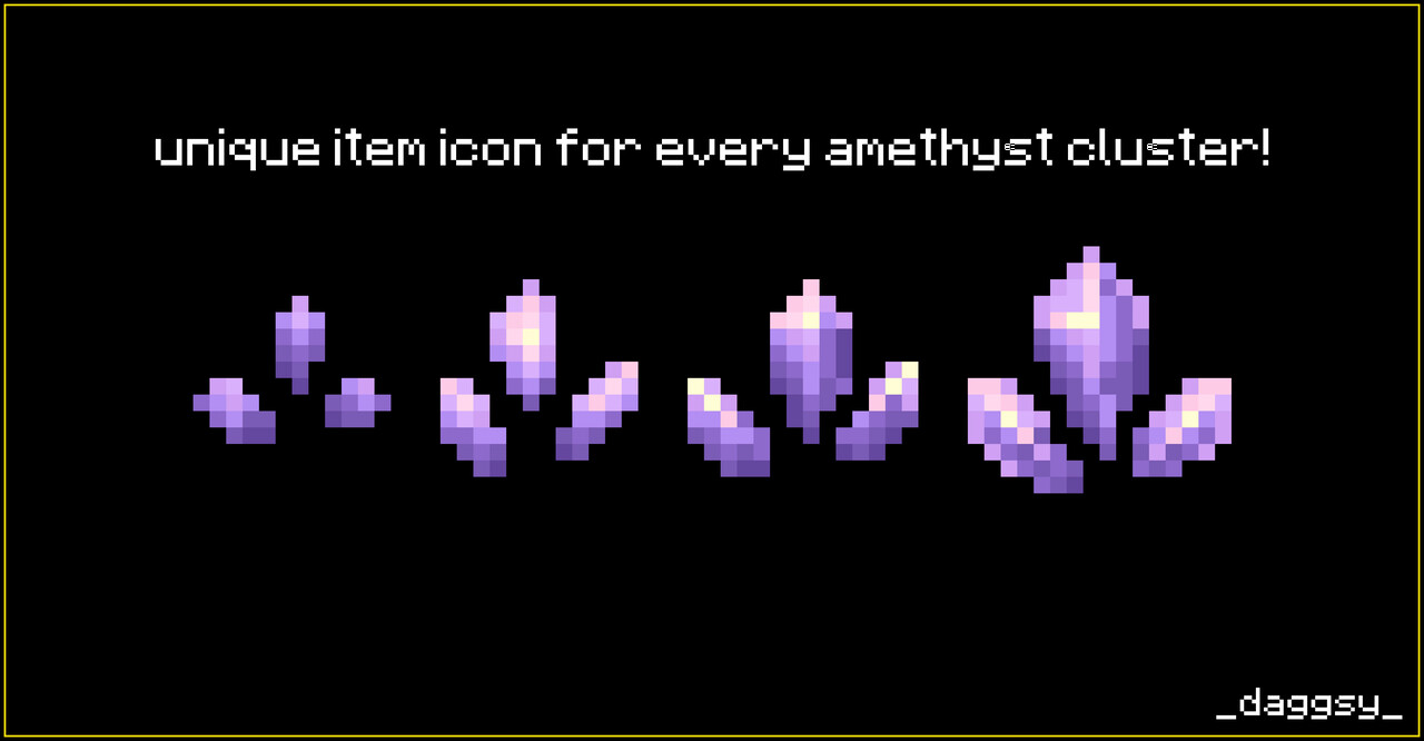 Amethyst Buddies Minecraft Texture Pack