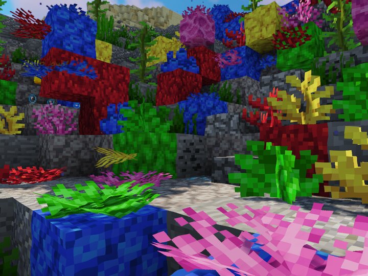 GreenCoral 1.16.3+ Minecraft Texture Pack