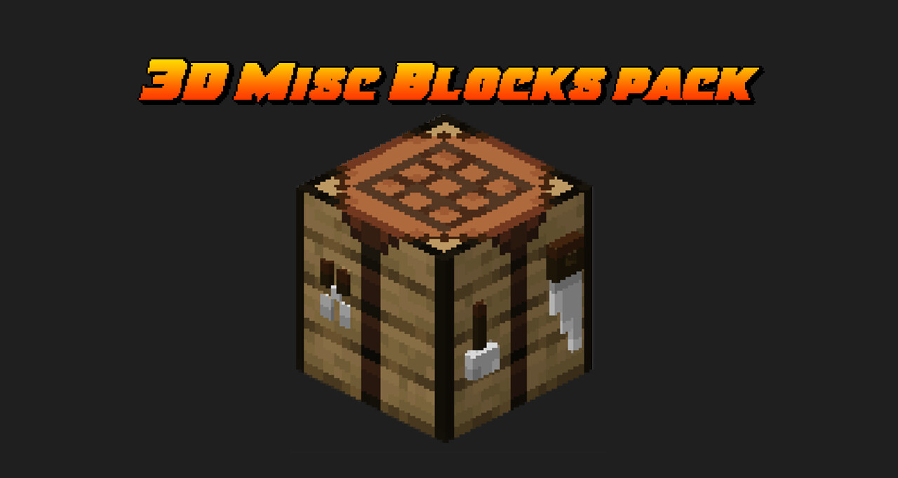 Pablo's 3D Addons Minecraft Texture Pack