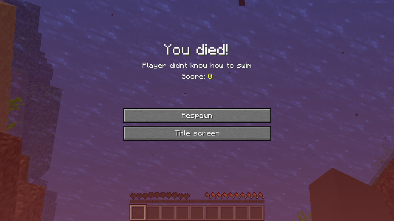 Different Death Messages Minecraft Texture Pack