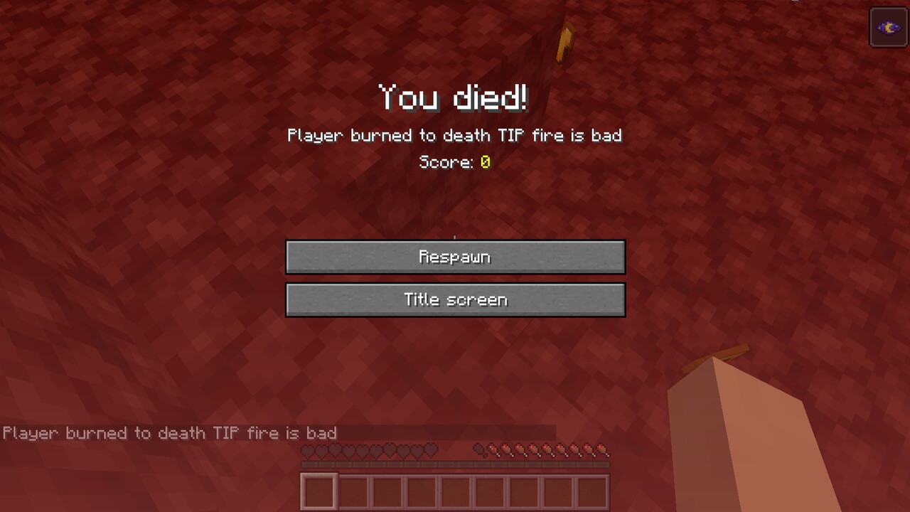 Different Death Messages Minecraft Texture Pack