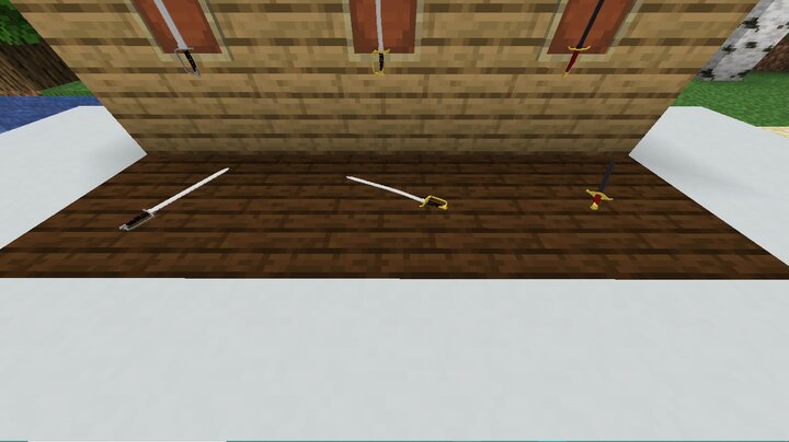 3D Swords Minecraft Texture Pack