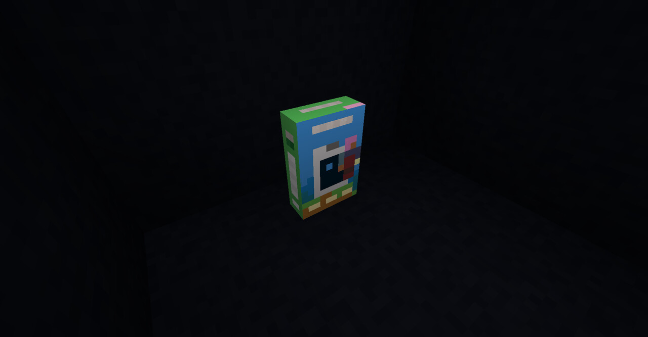 Creeper Crunch Cereal Minecraft Texture Pack