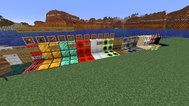 Building & Random. Minecraft Texture Pack