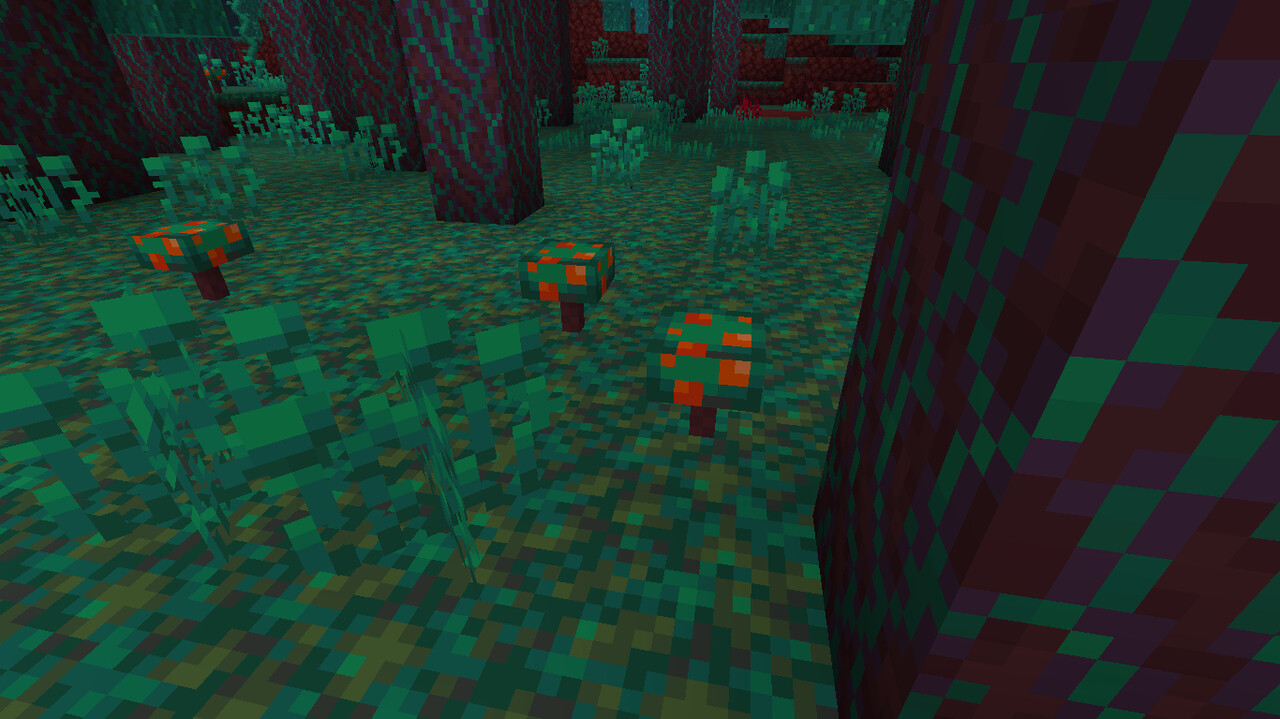 3D Mushrooms Minecraft Texture Pack