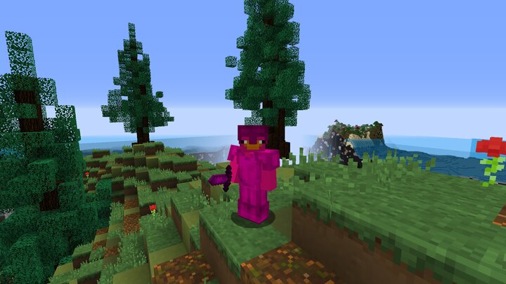 Pink + Minecraft Texture Pack