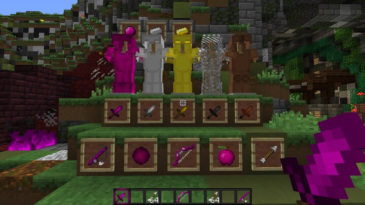Pink + Minecraft Texture Pack