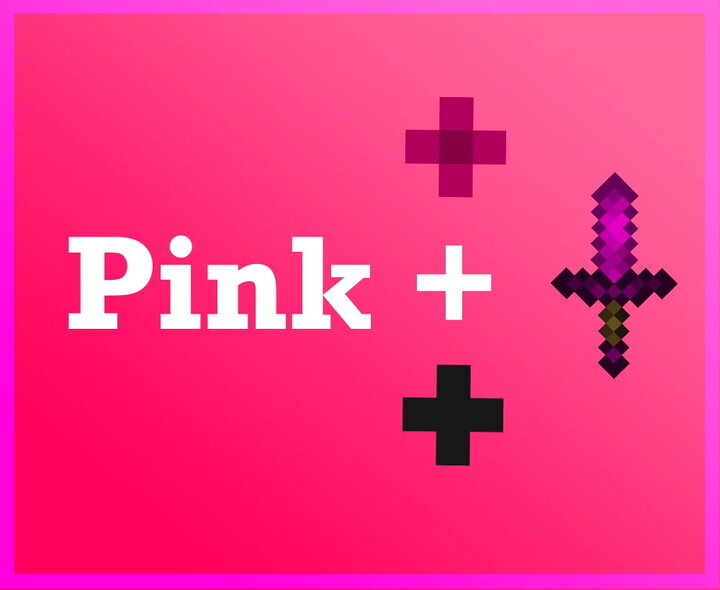 Pink + Minecraft Texture Pack
