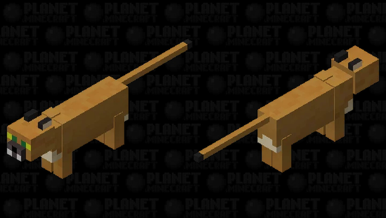 Minecraft Wild Cats! Minecraft Texture Pack