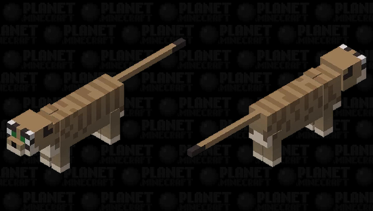 Minecraft Wild Cats! Minecraft Texture Pack