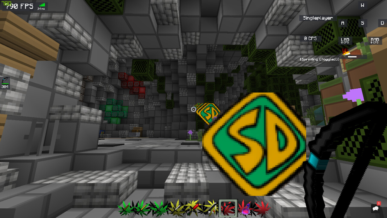 ScoobySnaxOG Rasta Chroma PvP Pack Minecraft Texture Pack