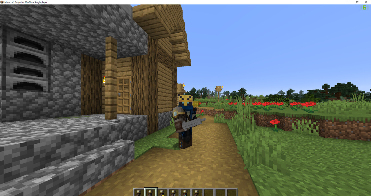 3D First Person swords Remastered Minecraft Texture Pack