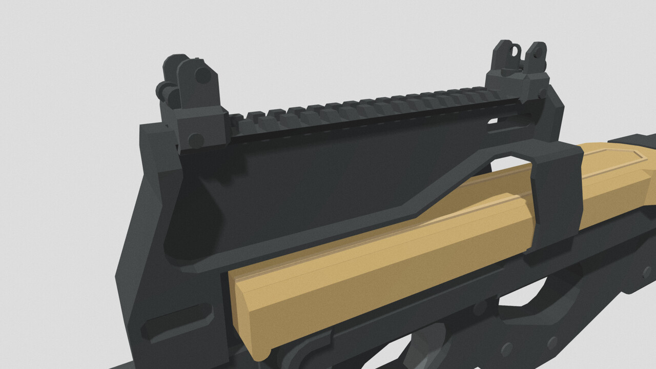 3D GUNS | P90! (1.12+) Minecraft Texture Pack