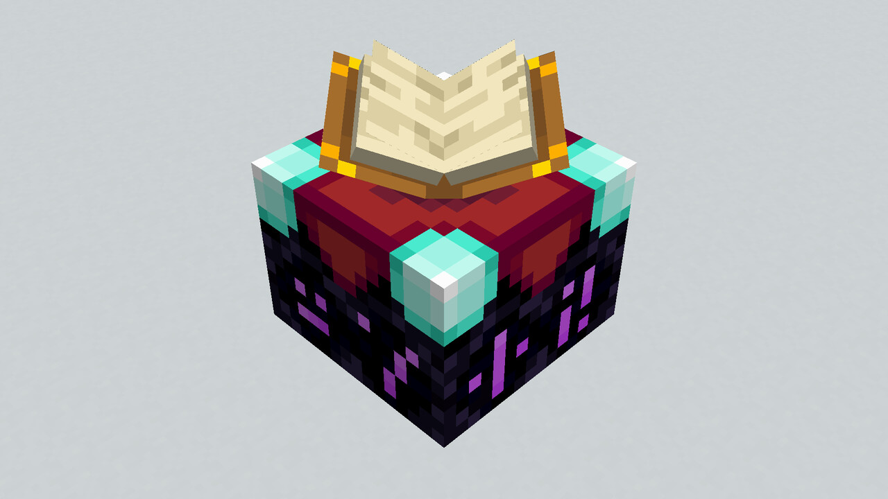 Galactic Enchantment Table Minecraft Texture Pack