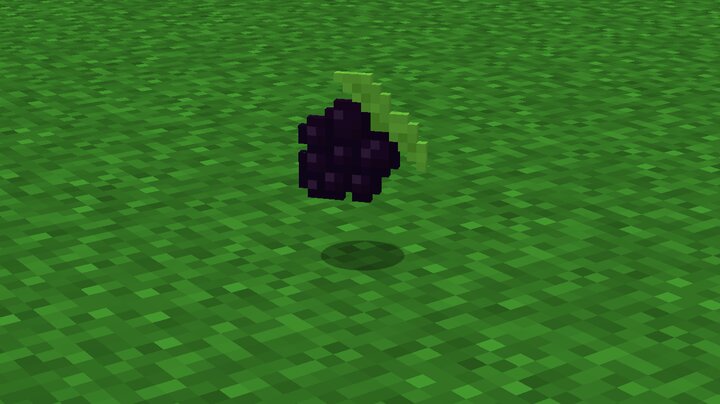 Sweet berries to Blackberries Minecraft Texture Pack