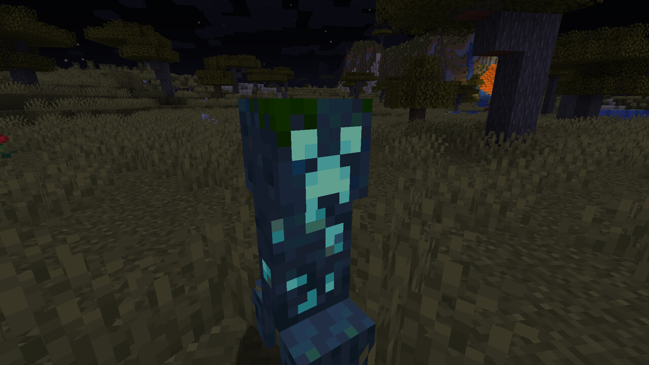 Glowing Drowned Mobs (Optifine) Minecraft Texture Pack