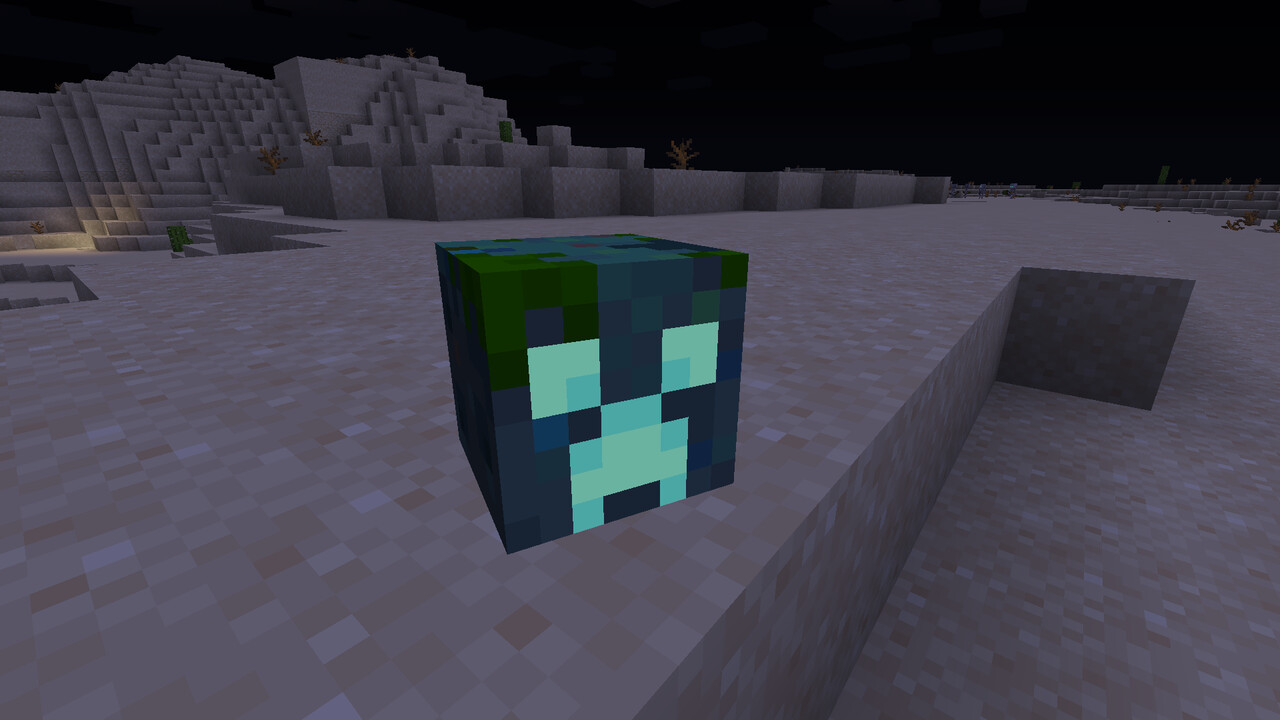 Glowing Drowned Mobs (Optifine) Minecraft Texture Pack