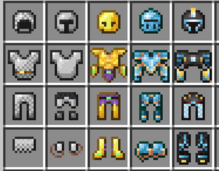 Heavy metal's weapons! v1.5 Minecraft Texture Pack