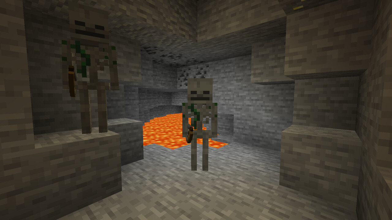 better skeletons pack (optifine) Minecraft Texture Pack