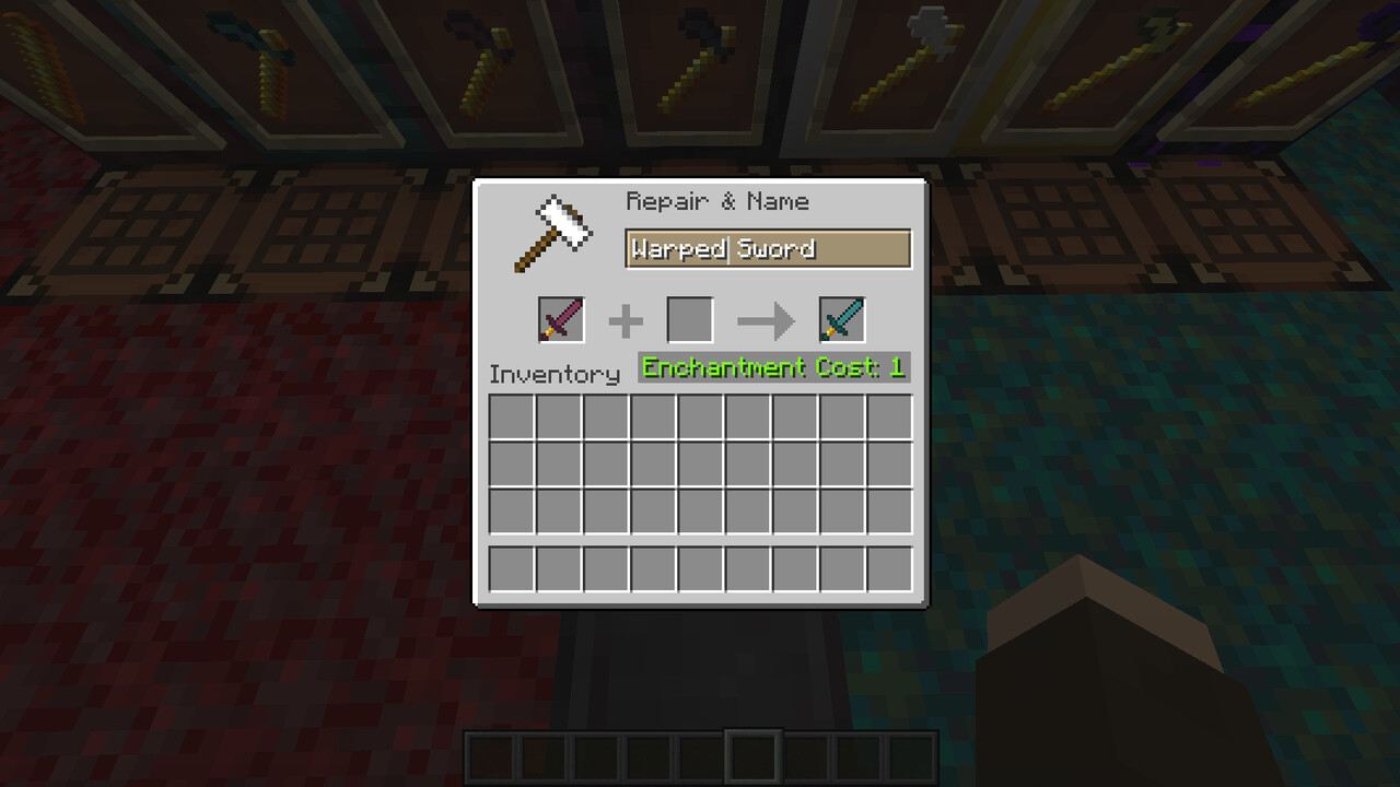 Nether Tools Minecraft Texture Pack