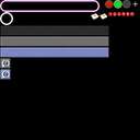 cute pink hotbar & icons Minecraft Texture Pack