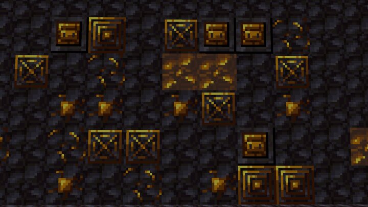 Alternate Gilded Blackstone Randomised Version! Minecraft Texture Pack