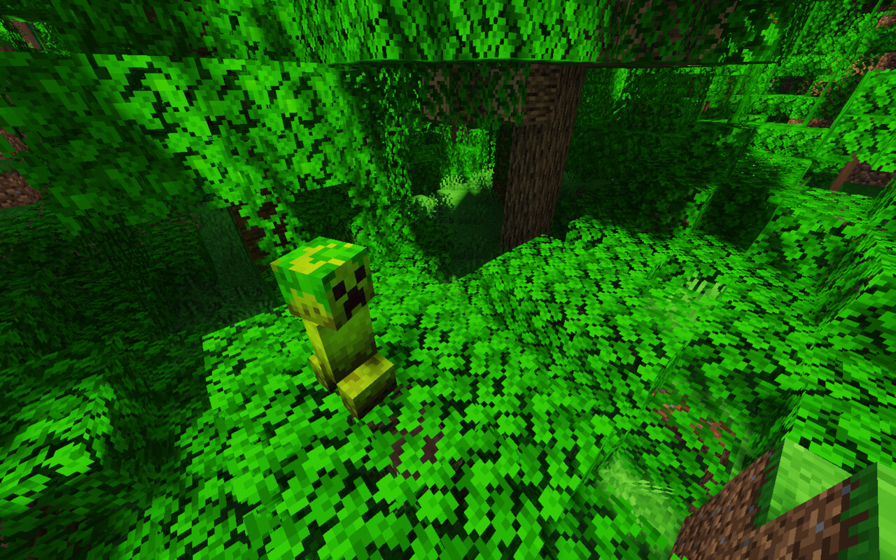 Camo Creepers Minecraft Texture Pack