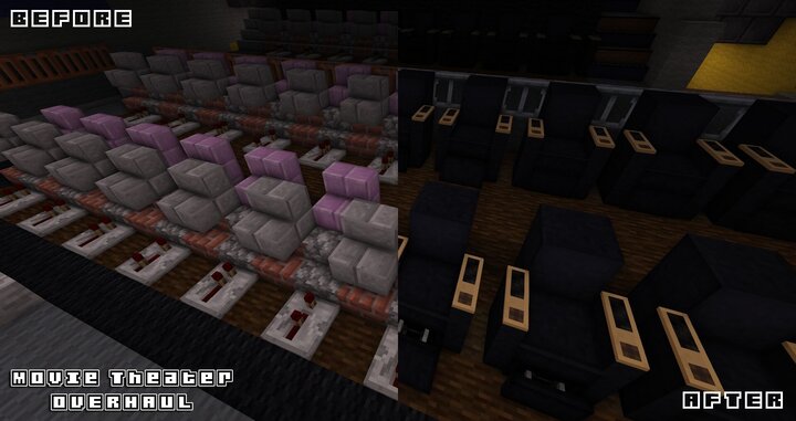 Movie Theater OVERHAUL Minecraft Texture Pack