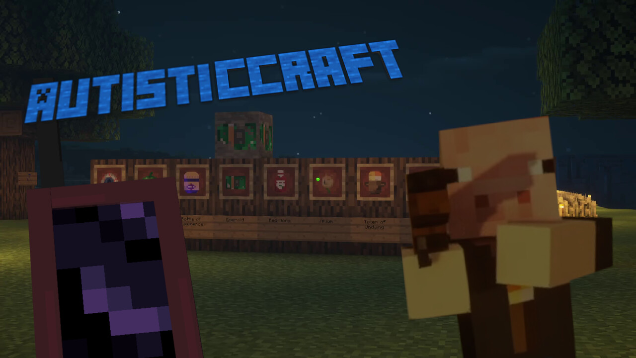The AutisticPack V2.2.1 Minecraft Texture Pack