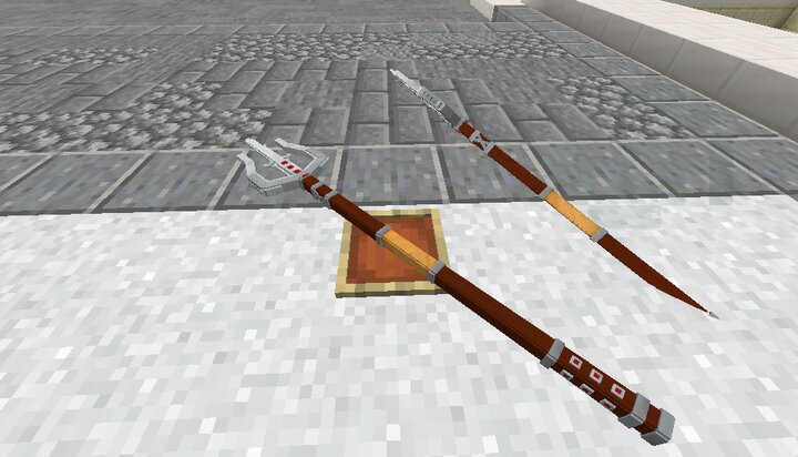 Gladiator trident Minecraft Texture Pack