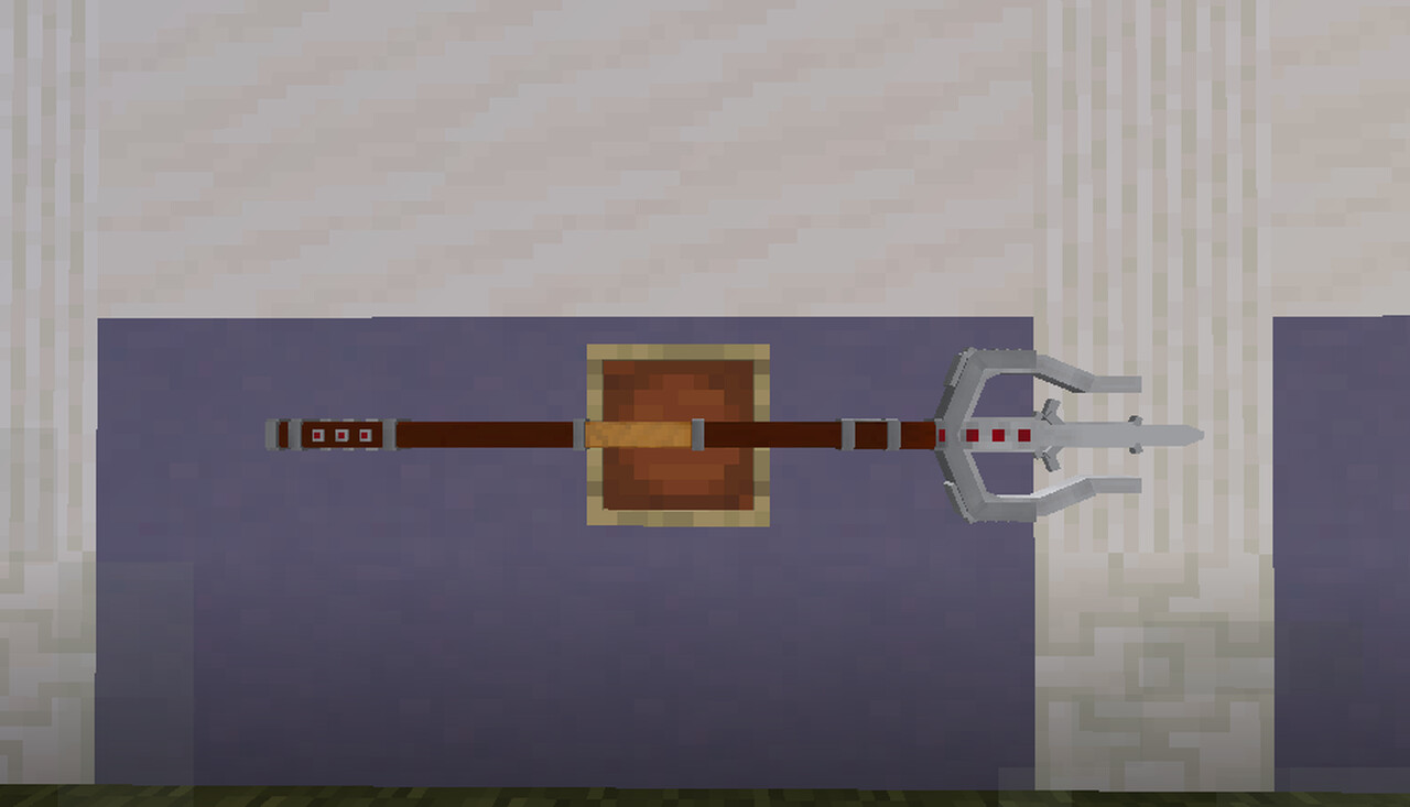 Gladiator trident Minecraft Texture Pack