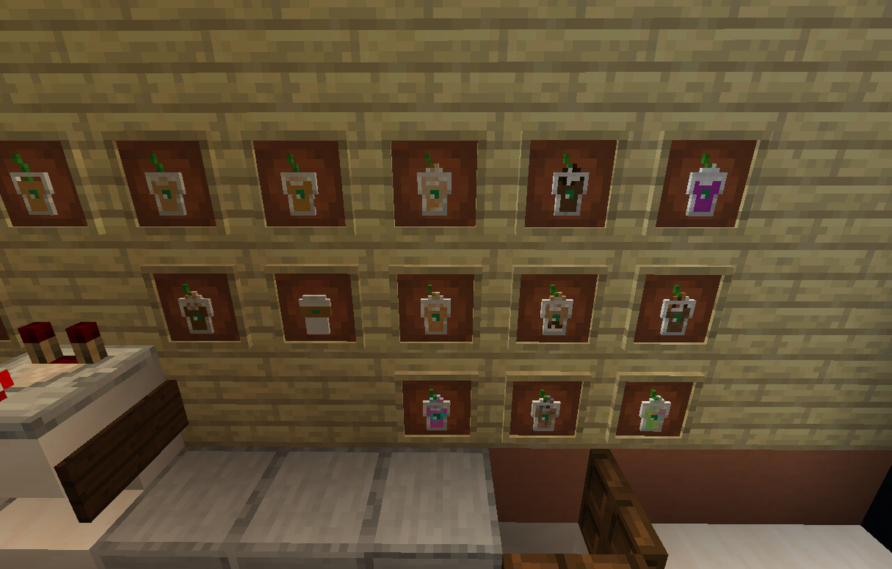 Starbucks Minecraft Texture Pack