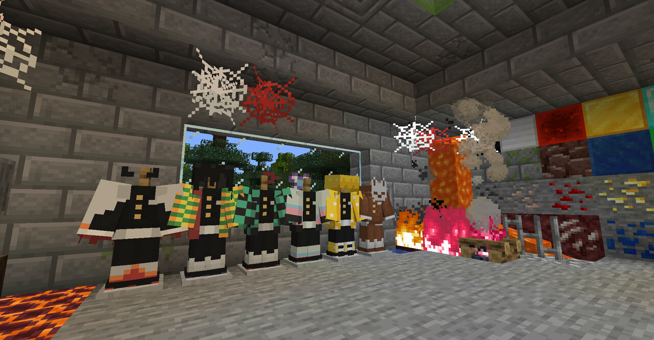 Demon Slayer pack! Minecraft Texture Pack