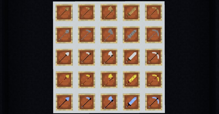 The Aegis - 3D Tool Models Minecraft Texture Pack