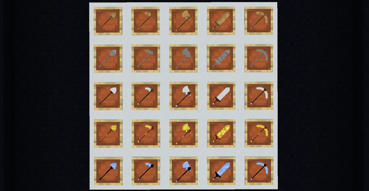 The Aegis - 3D Tool Models Minecraft Texture Pack