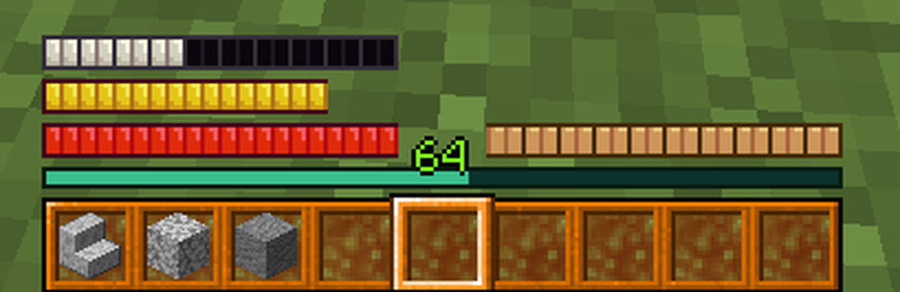 Status Bars Pack Minecraft Texture Pack