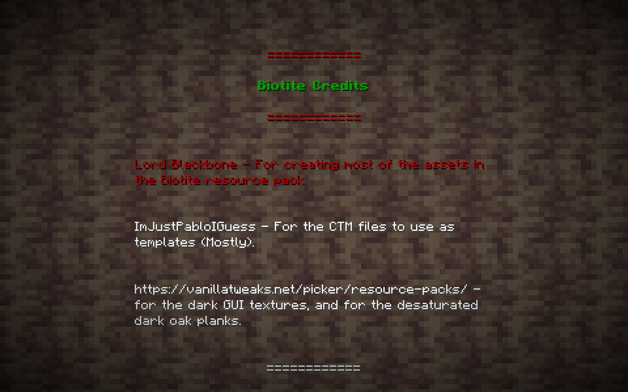 BioHazard Resource Packs on Planet Minecraft