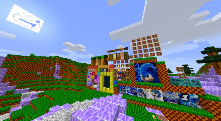 Sonic the Hedgehog Texture Pack Minecraft Texture Pack