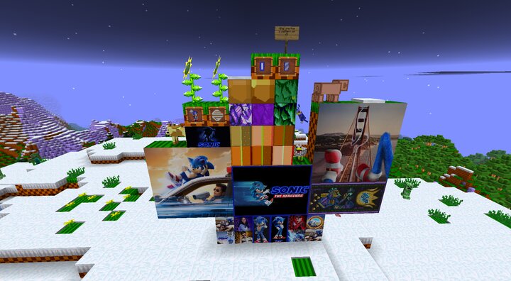 Sonic the Hedgehog Texture Pack Minecraft Texture Pack