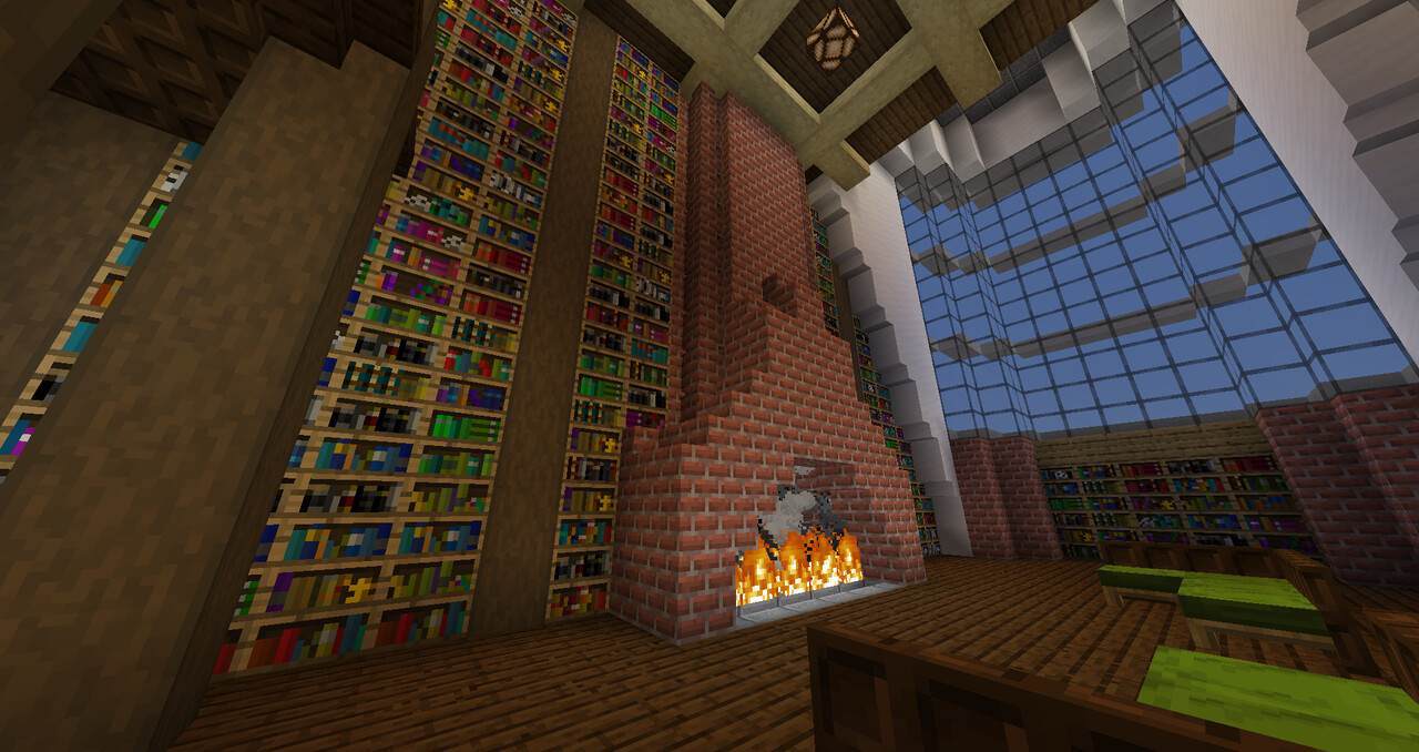 Vanilla+ | 225 Custom Bookshelves Add-On Minecraft Texture Pack