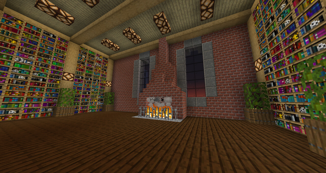 Vanilla+ | 225 Custom Bookshelves Add-On Minecraft Texture Pack