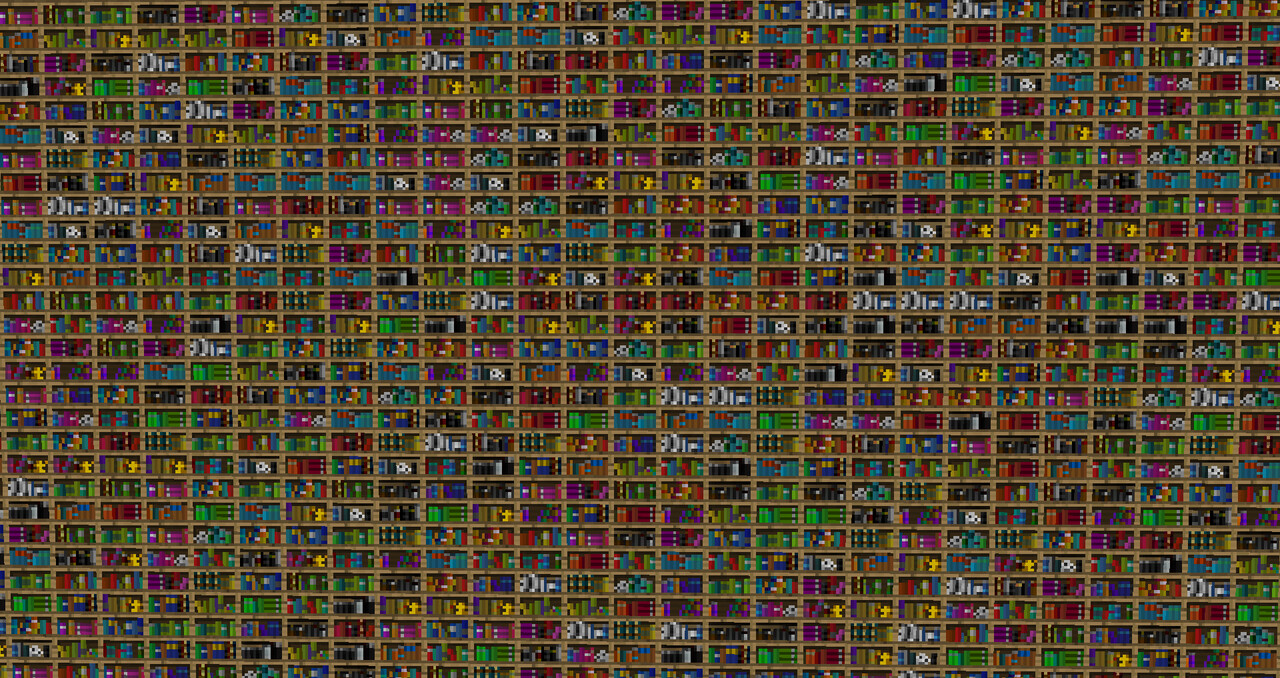 Vanilla+ | 225 Custom Bookshelves Add-On Minecraft Texture Pack