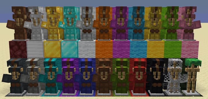 Carrying block armour texture pack Minecraft Texture Pack