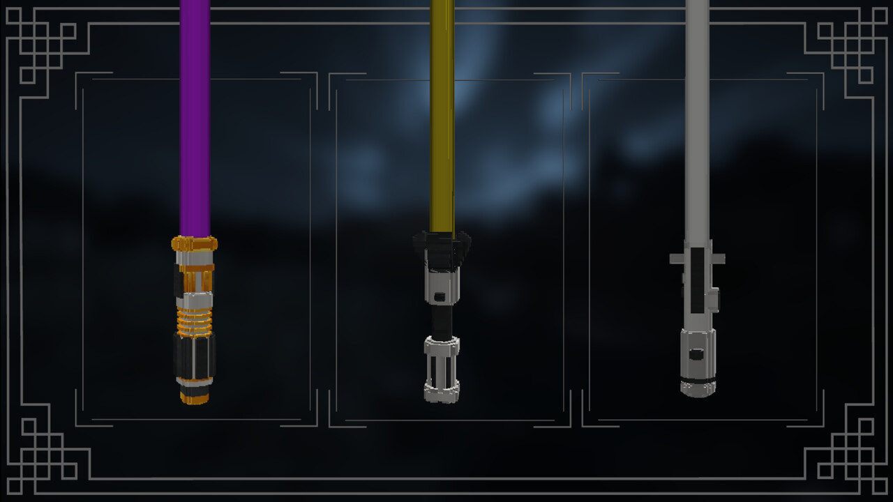 Star Wars: 3D Lightsabers [1.16+] by Hemingway Minecraft Texture Pack