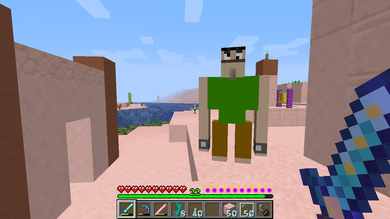 Rayman texture pack Minecraft Texture Pack