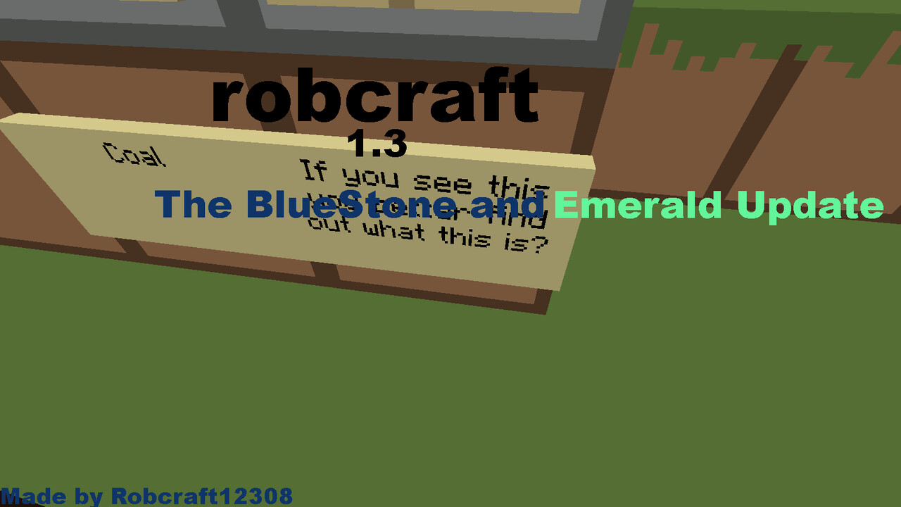 Robcraft1.3 Minecraft Texture Pack