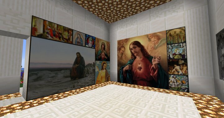 Catholicraft: Gallery of Luke - Catholic Art & Iconography Minecraft Texture Pack