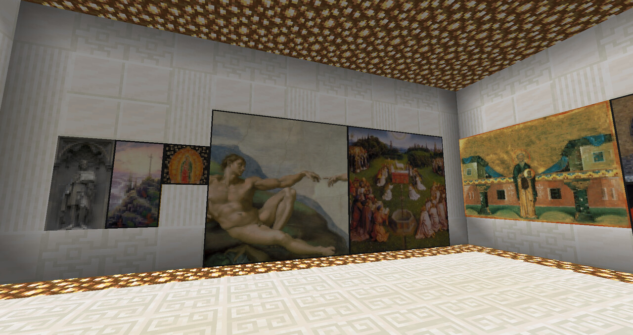 Catholicraft: Gallery of Luke - Catholic Art & Iconography Minecraft ...
