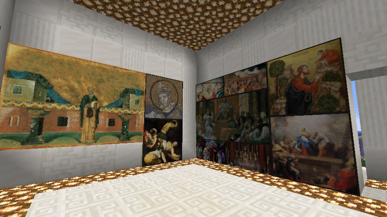 Catholicraft: Gallery of Luke - Catholic Art & Iconography Minecraft ...